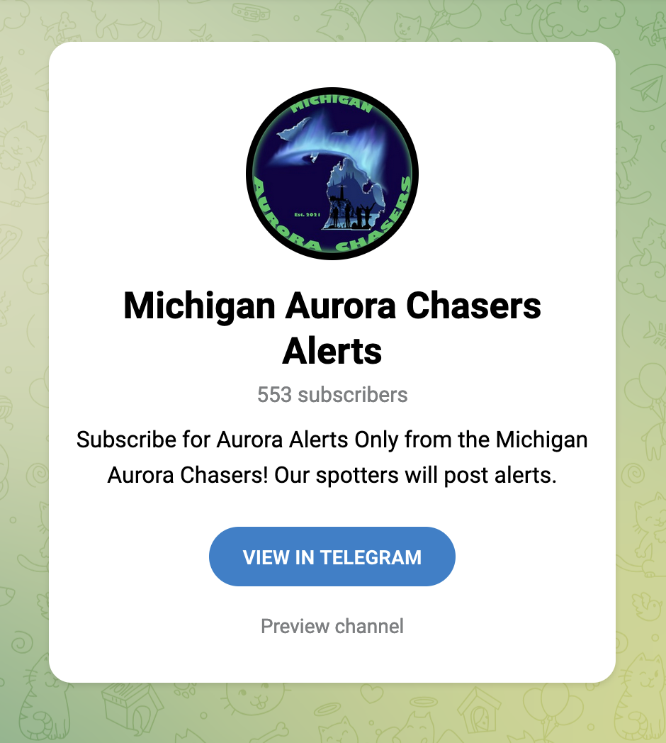 Aurora Alerts – Michigan Aurora Chasers